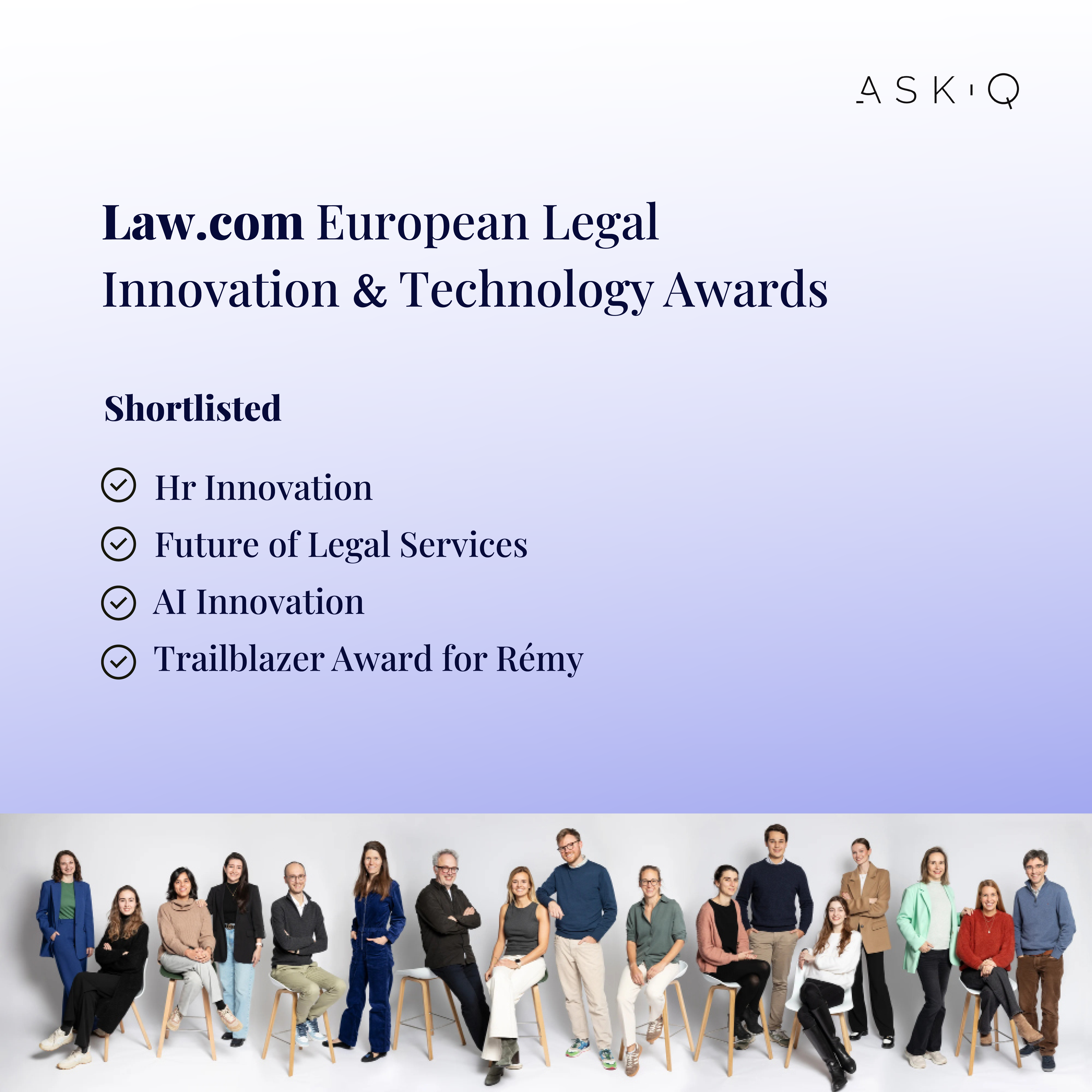 The European Legal Innovation & Technology Awards 2025